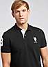 U.S. Polo Assn Player 3 Pique Polo Shirt | Kaleidoscope