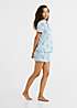 Urban Threads Button Up Short Pyjama Set | Kaleidoscope