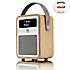 View Quest VQ Portable Monty DAB & DAB+ Digital Radio - Oak | Kaleidoscope