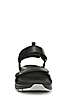 Vionic Black Walk Max Wanderer Men’s Arch Support Walking Sandals ...