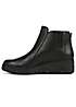 Vionic Uptown Sur Wedge Black Ankle Boots | Kaleidoscope