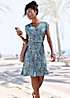 Vivance Printed Summer Smock Dress | Kaleidoscope