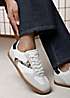 Where’s That From Anaiah Low Profile Side Panel Detailed Trainers ...
