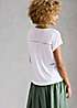 White Stuff Ella Lace Tee | Kaleidoscope
