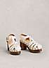 White Stuff Phoebe Fisherman Clogs | Kaleidoscope