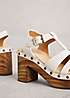 White Stuff Phoebe Fisherman Clogs | Kaleidoscope