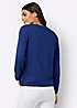 Witt Royal Blue Cotton Jumper | Kaleidoscope