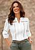 Witt Three-Quarter Sleeve Blouse | Kaleidoscope
