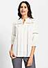 Witt Three-Quarter Sleeve Blouse | Kaleidoscope