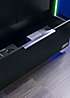 X Rocker Electra 2 Door Wardrobe with Drawer and APP Controlled LED ...