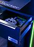 X Rocker Electra Gaming Desk With Wireless Charging and APP Controlled ...