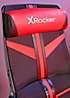 X Rocker Helix Office PC Gaming Mesh Chair - Red | Kaleidoscope