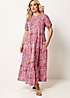 Yours Curve Floral Summer Dress | Kaleidoscope