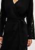 bonprix Sparkly Lace Trim Dressing Gown | Kaleidoscope